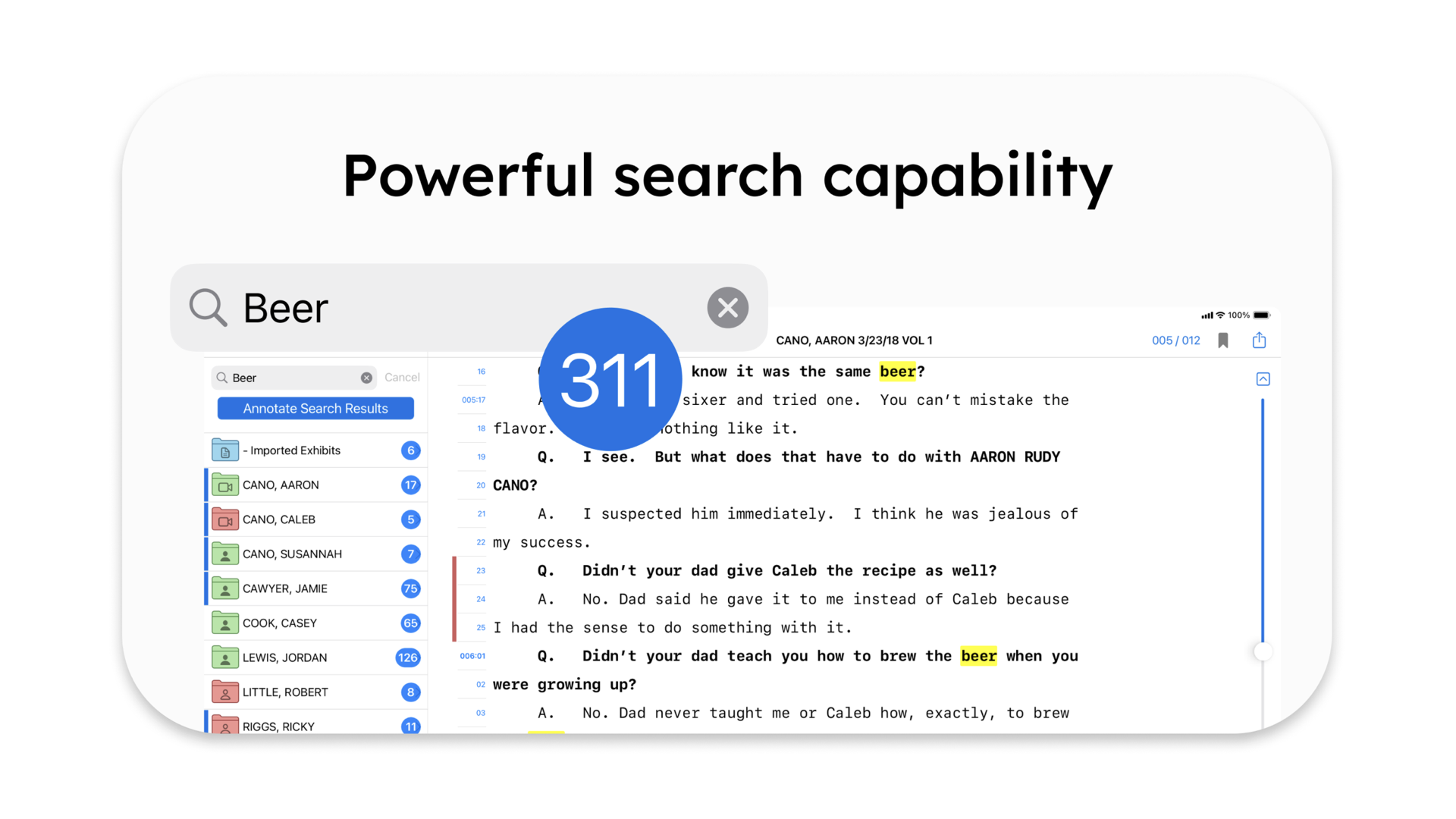Lightning-Fast Search Results